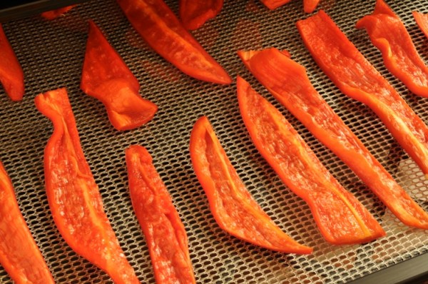 Dehydrating Red Sheppard Peppers | Putting Up With The Turnbulls